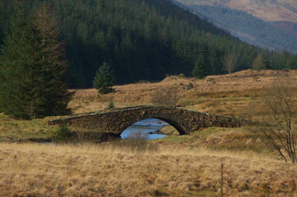 The Butter Bridge on the road through Glen Croe | Artware Fine Art