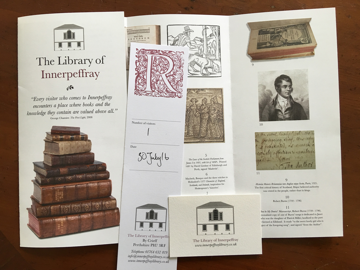 Innerpeffray: Scotland's oldest free lending library – The Hazel Tree