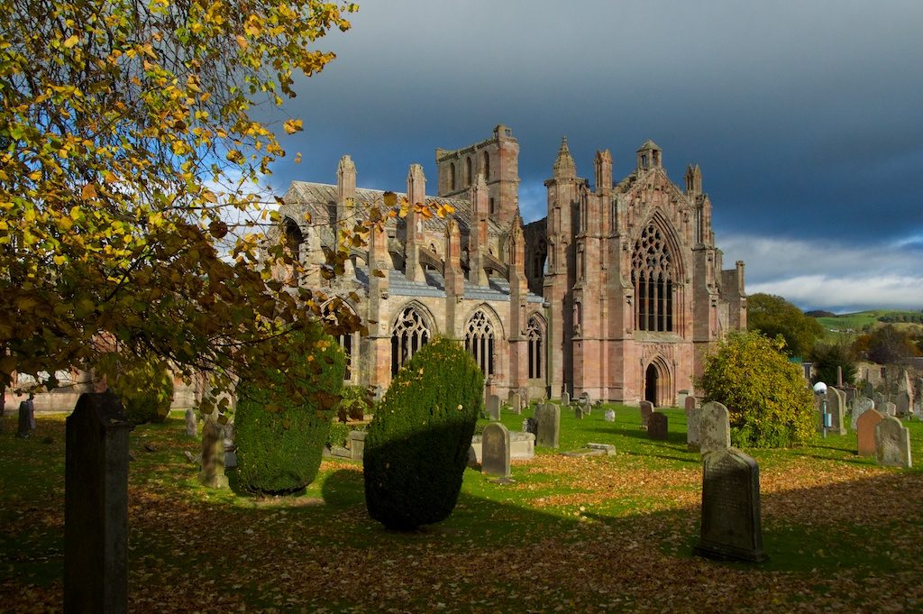 Melrose Abbey – The Hazel Tree