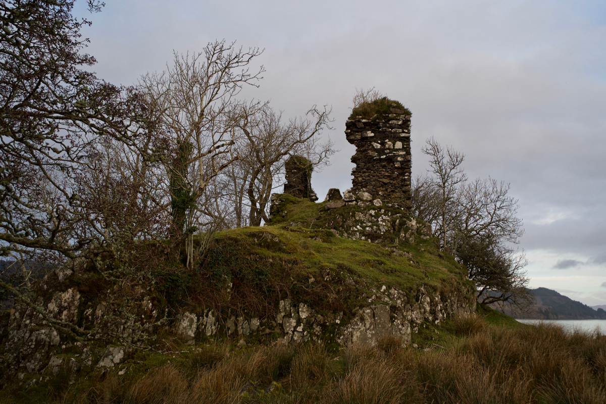 Fincharn Castle on Loch Awe – The Hazel Tree