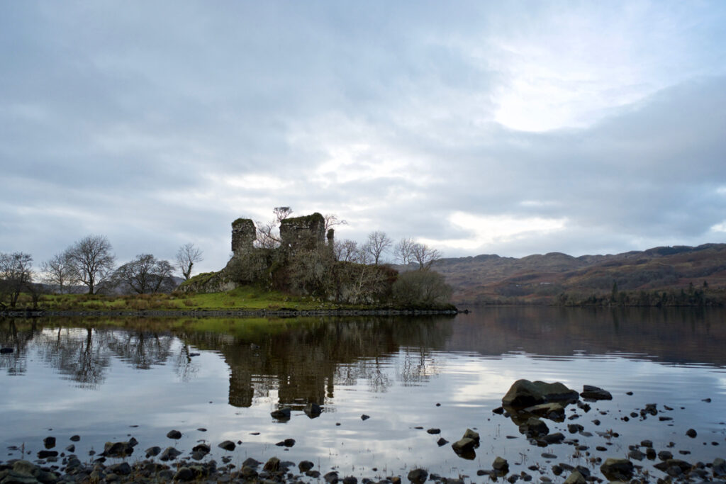 Fincharn Castle on Loch Awe – The Hazel Tree
