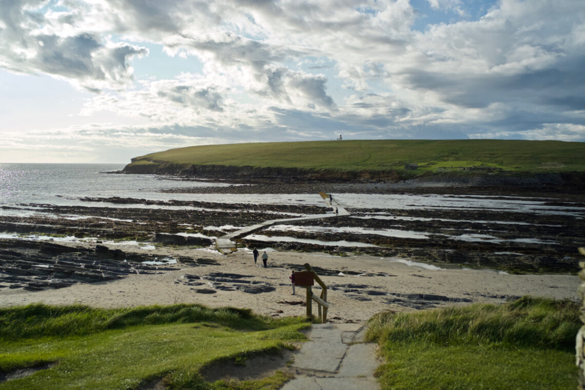 Orkney: the Brough of Birsay – The Hazel Tree