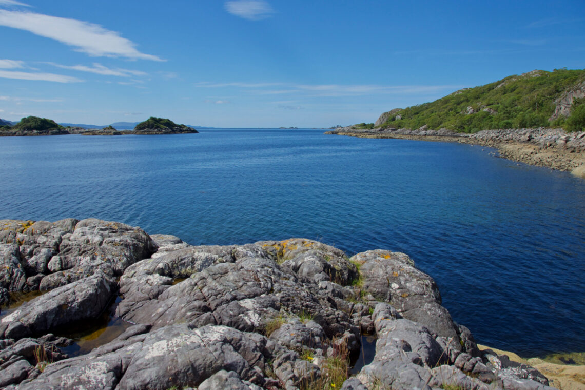 The Prince’s Cave, Loch nan Uamh – The Hazel Tree