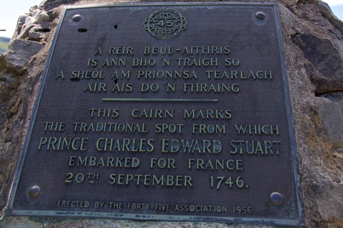 The Prince’s Cave, Loch nan Uamh – The Hazel Tree