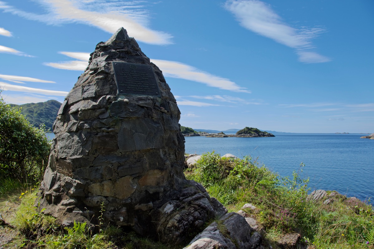 The Prince’s Cave, Loch nan Uamh – The Hazel Tree
